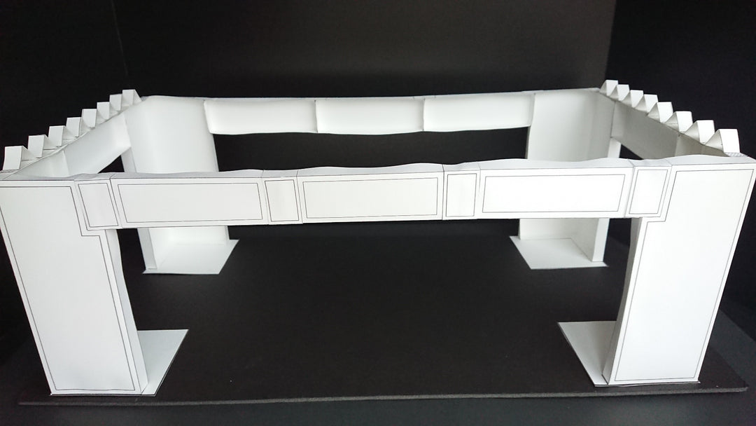 Proscenium Arch Stage Paper Model – printamodel