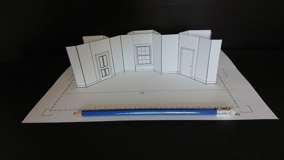 Intro to Set Design- Build A Set - Student Edition-1/4" Scale – printamodel